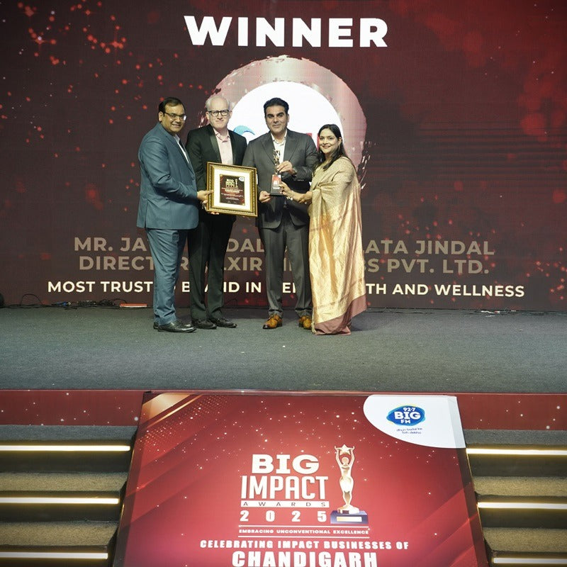 Lxir Medilab Honored at Big Impact Awards 2025 by Bollywood Actor Arba ...